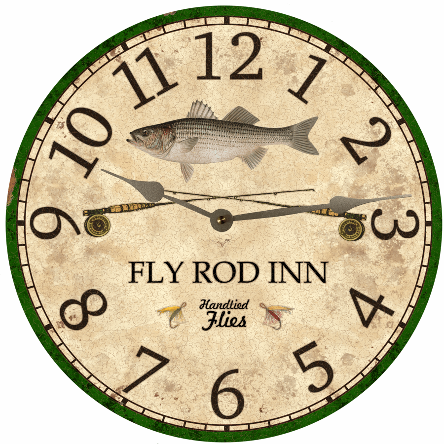 Reel in the Best Fishing Decor for Your Home or Cabin – Time Flies Clocks